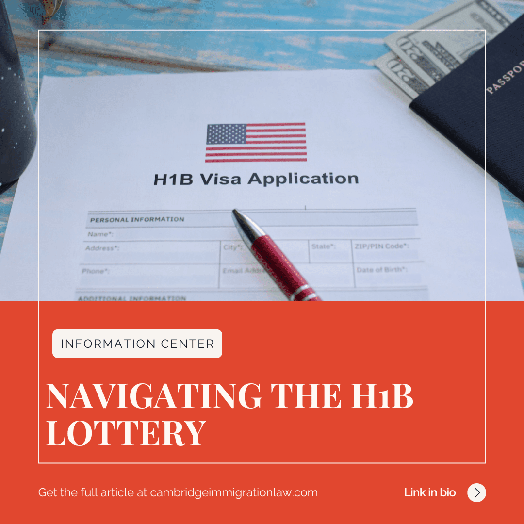 NAVIGATING THE H1B LOTTERY - Marriage Green Card and Citizenship Attorneys